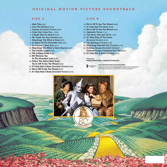 Judy Garland Discography: The Wizard of Oz orignal soundtrack - 80th ...