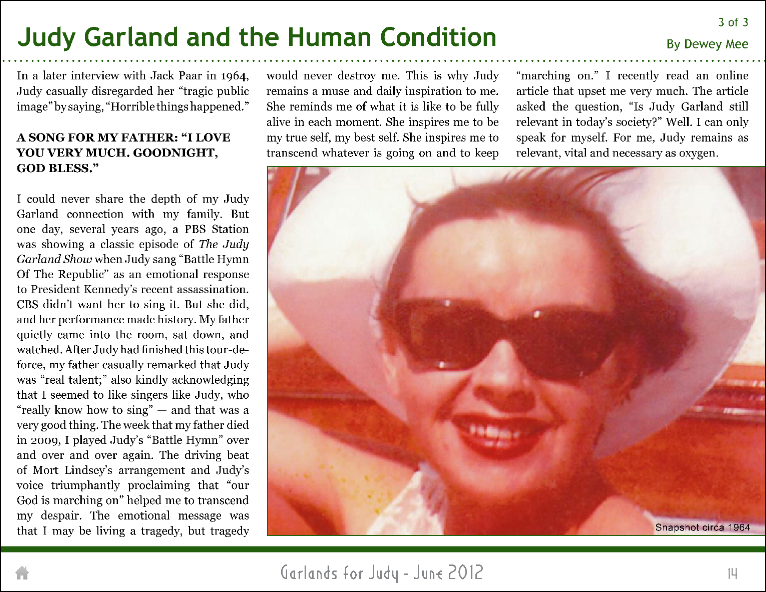 Garlands for Judy Sample