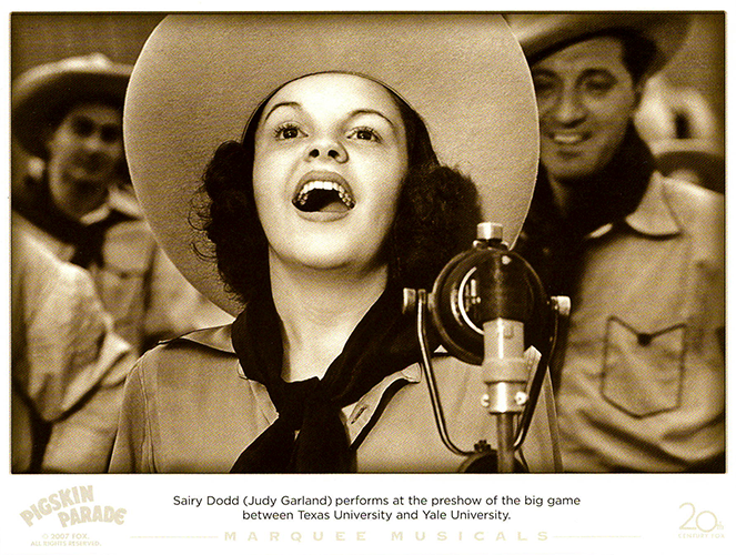 Pigskin Parade – The Judy Room