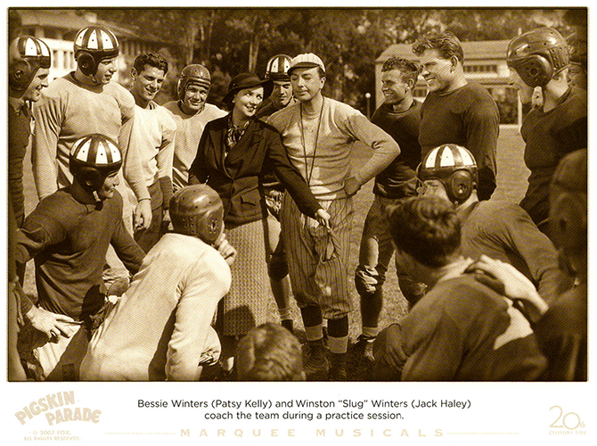 Pigskin Parade – The Judy Room