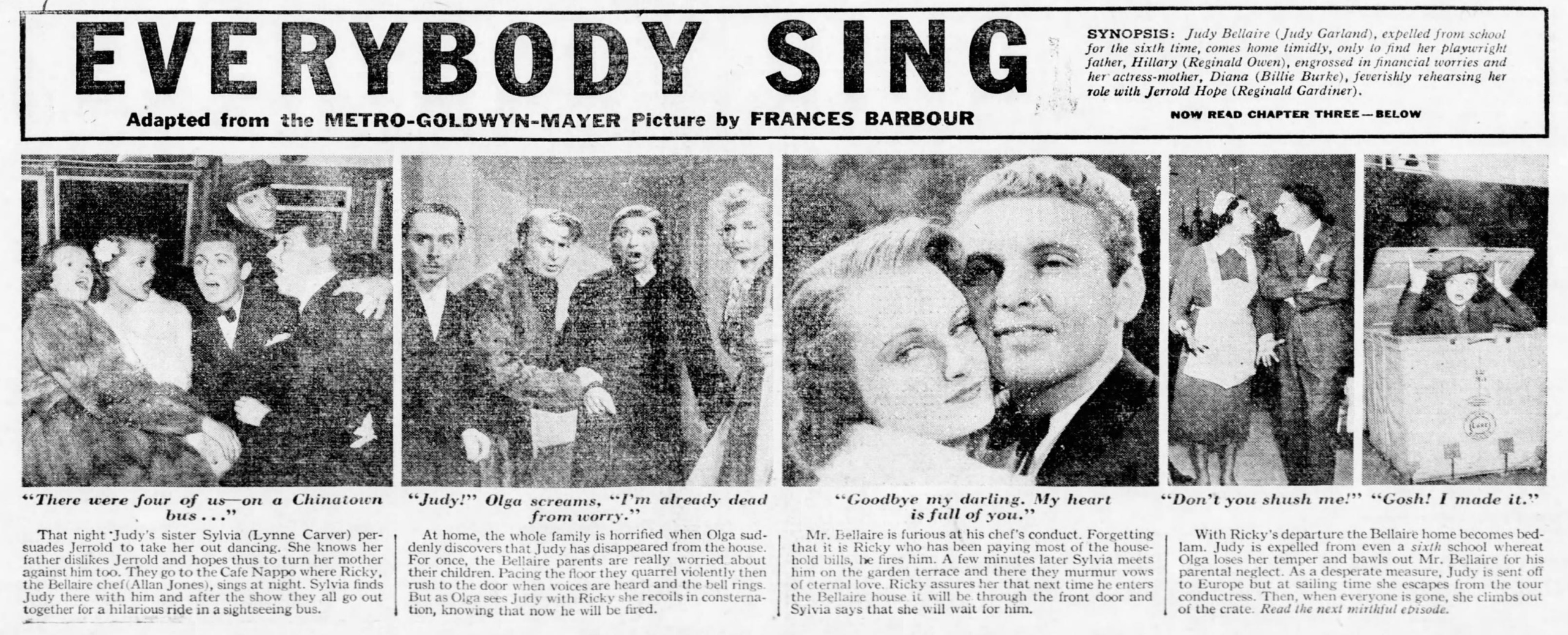 Everybody Sing – The Judy Room