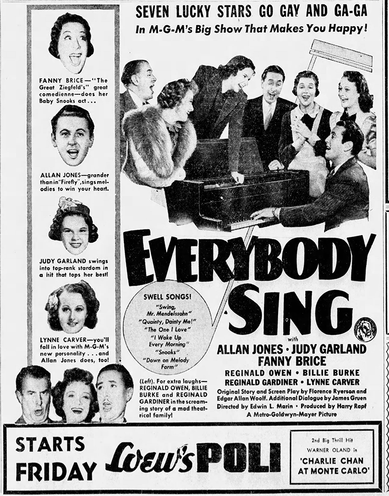 Everybody Sing – The Judy Room